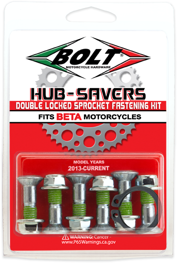 Hub Savers Double Lock Sprocket Fastenrs Beta – LaBaron's Power Sports