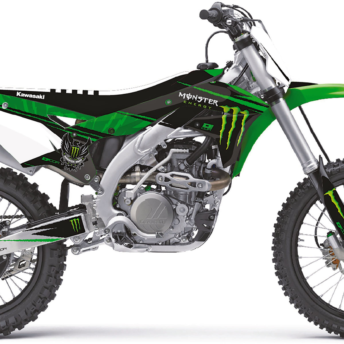 Monster Energy Kx 125/250 '03 Complete Graphic Kit – LaBaron's Power Sports
