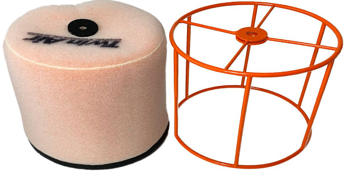 Powerflow Kit Air Filter With Cage – LaBaron's Power Sports
